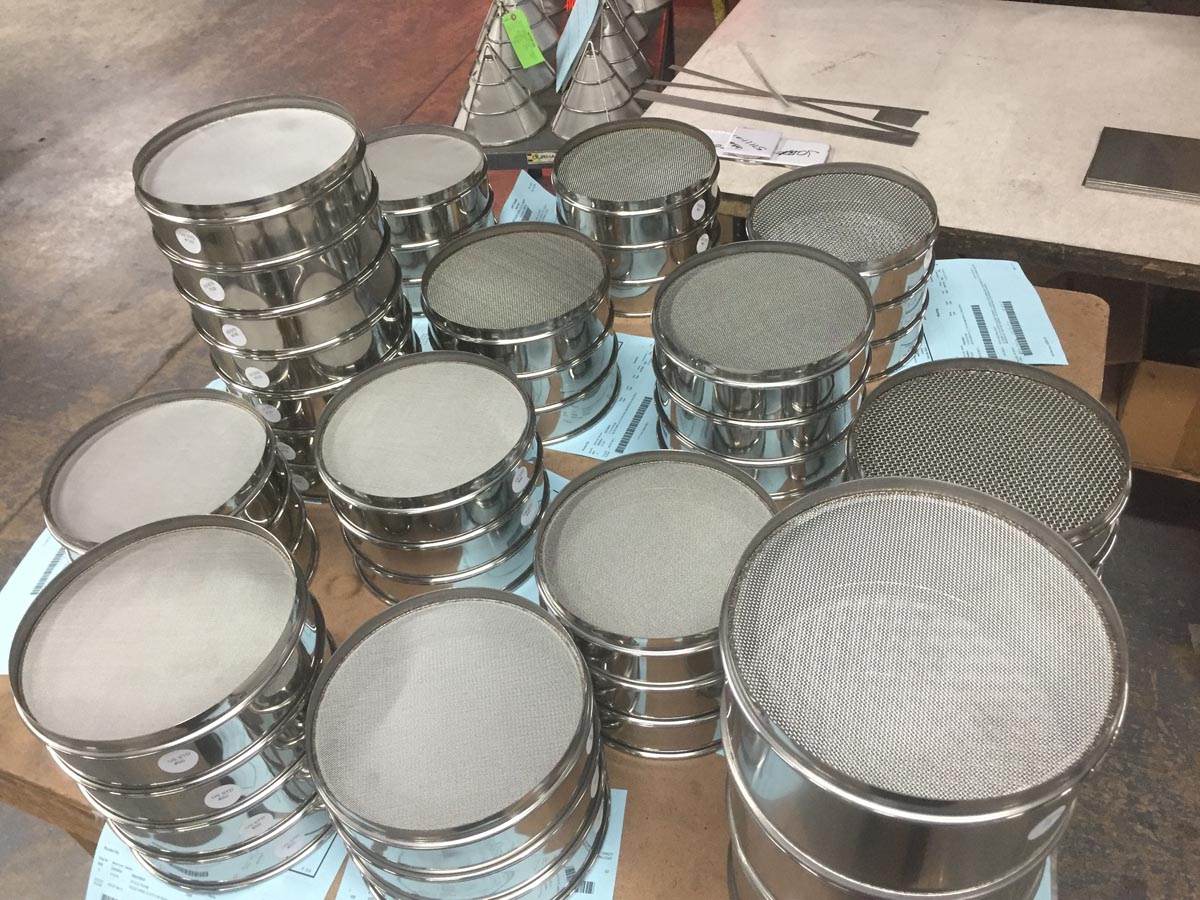 Quality Test Sieves & Stainless Steel Wire Sieves | Newark Wire