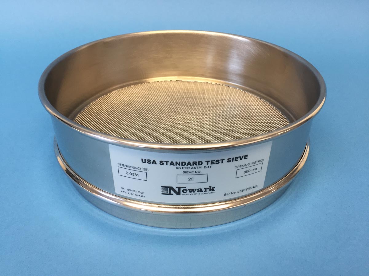 Quality Test Sieves & Stainless Steel Wire Sieves | Newark Wire