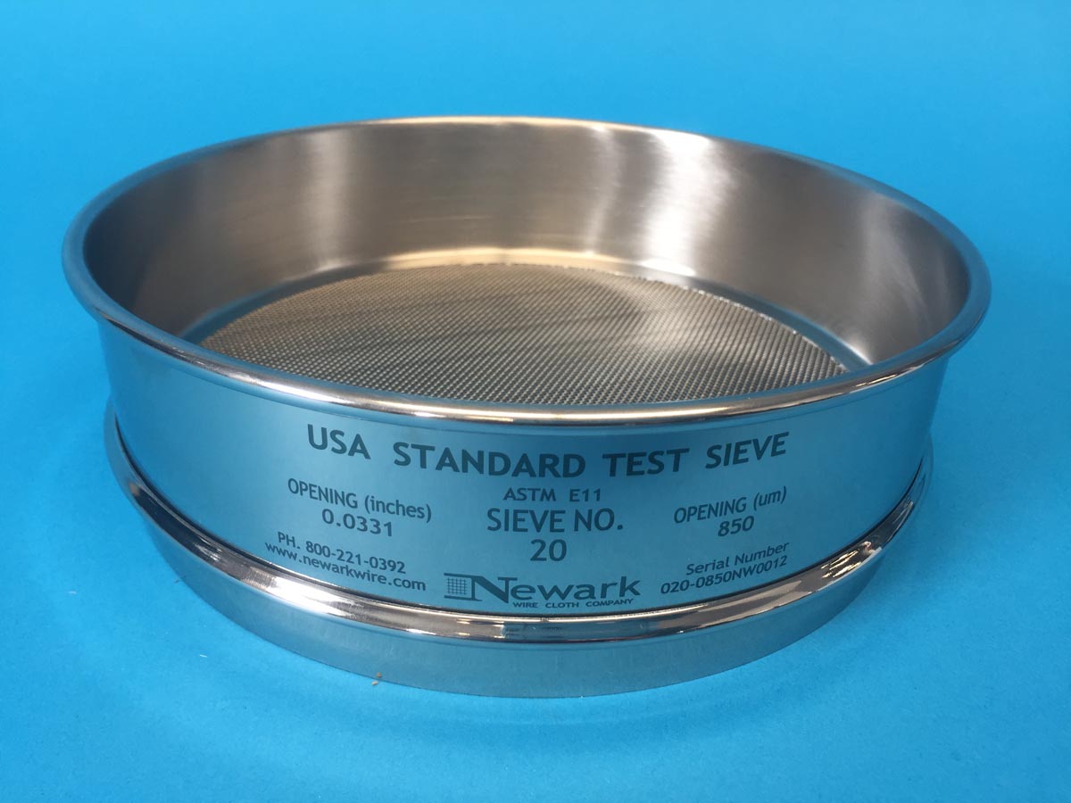 Quality Test Sieves & Stainless Steel Wire Sieves | Newark Wire