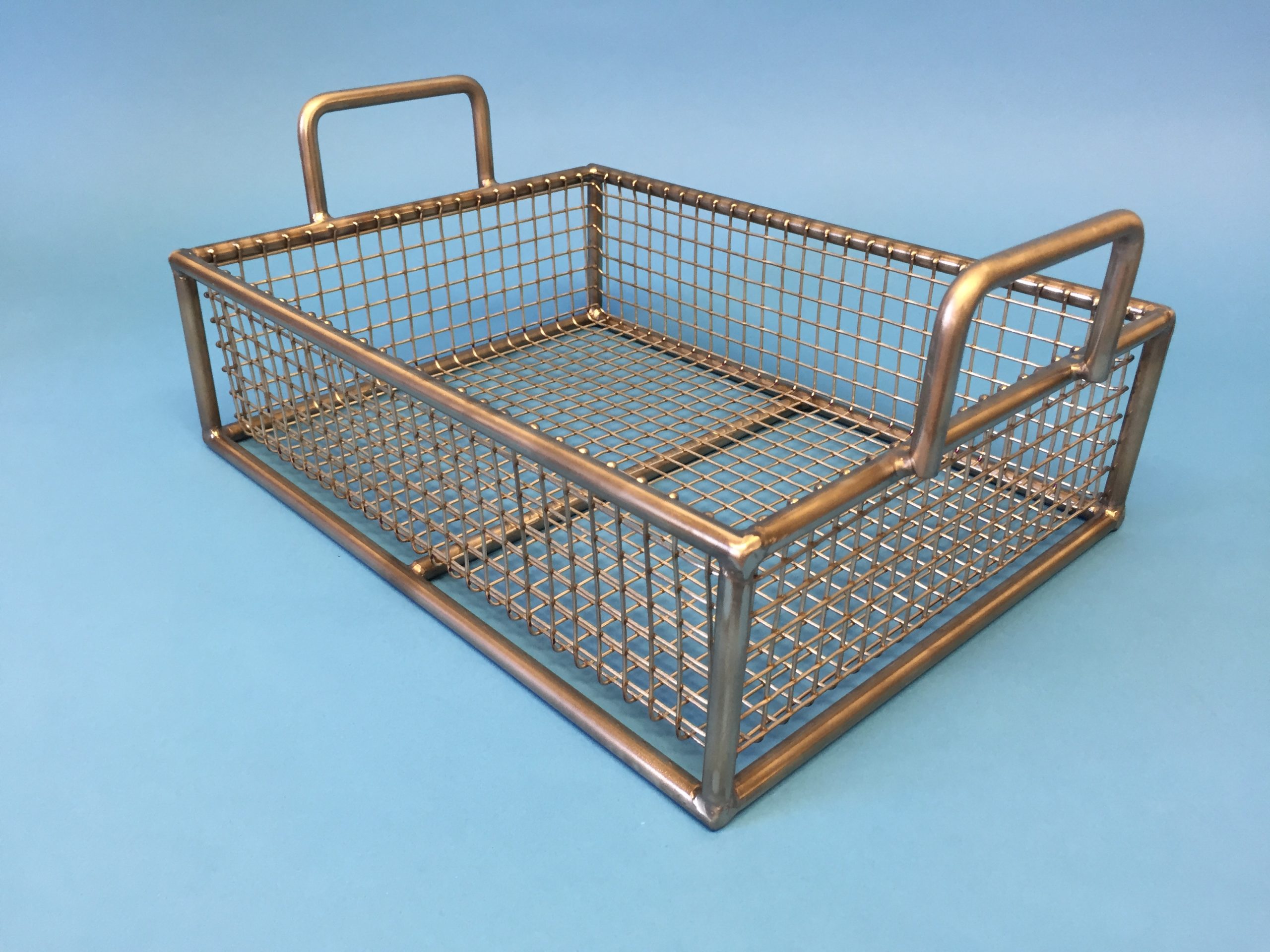 Custom Stainless Steel Wire Mesh Baskets Newark Wire Cloth